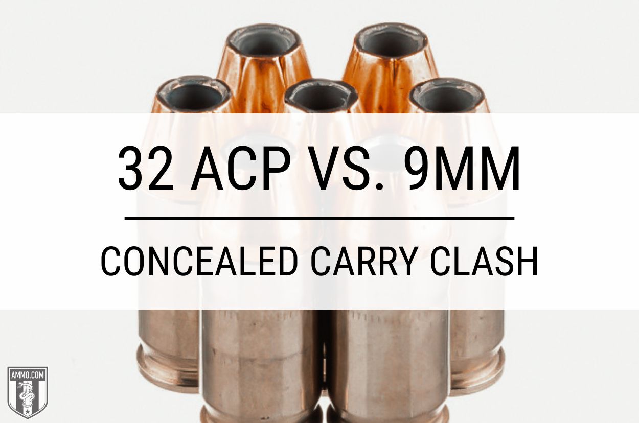 32 ACP vs. 9mm: Concealed Carry Clash