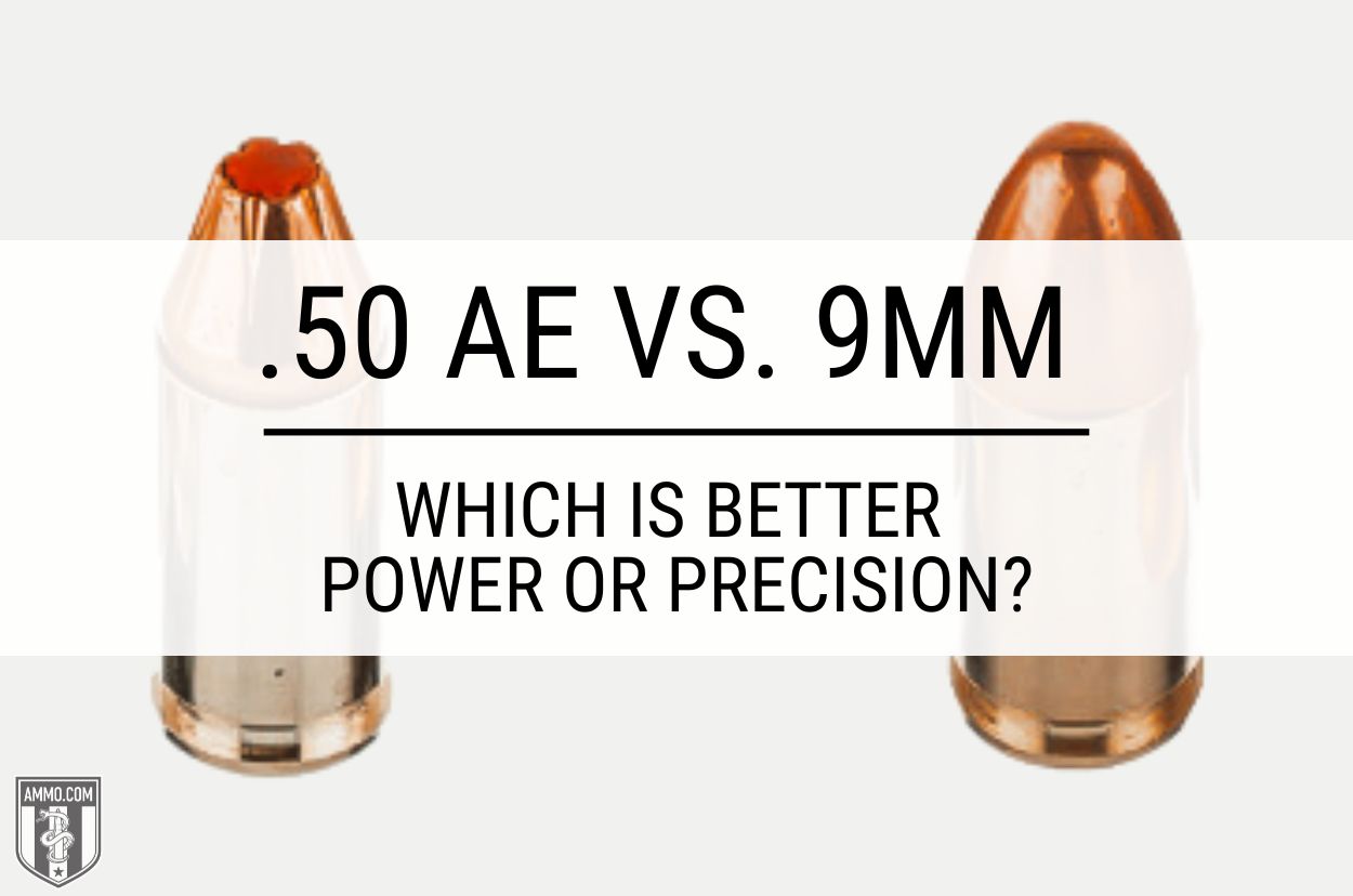 .50 AE vs. 9mm: Power Or Precision?