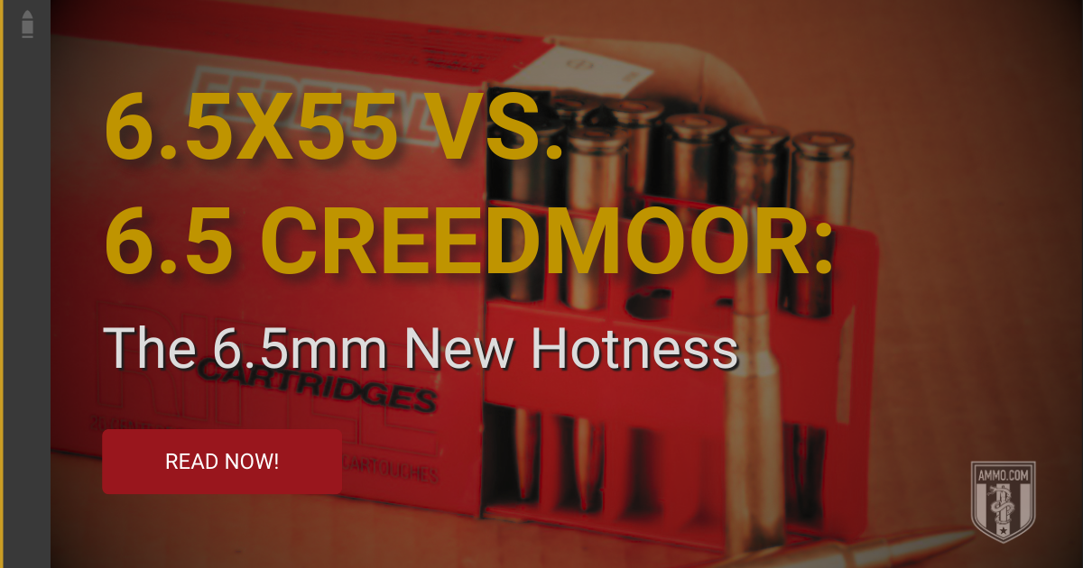 6.5x55 Swedish vs. 6.5 Creedmoor: Centerfire Rifle Cartridge Comparison