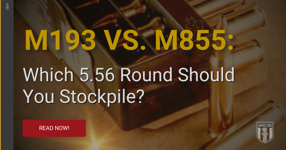M193 vs M855 - 5.56 Cartridge Comparison by Ammo.com
